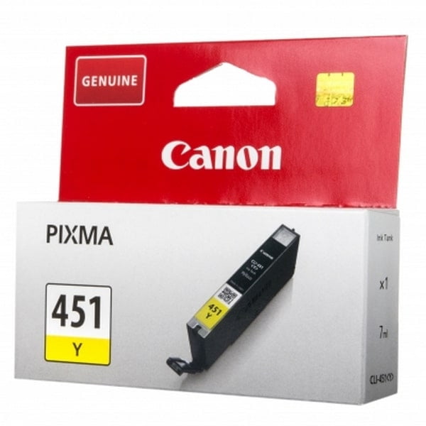 Canon CLI-451 Yellow Ink Cartridge - BEST VALUE | FAST DELIVERY